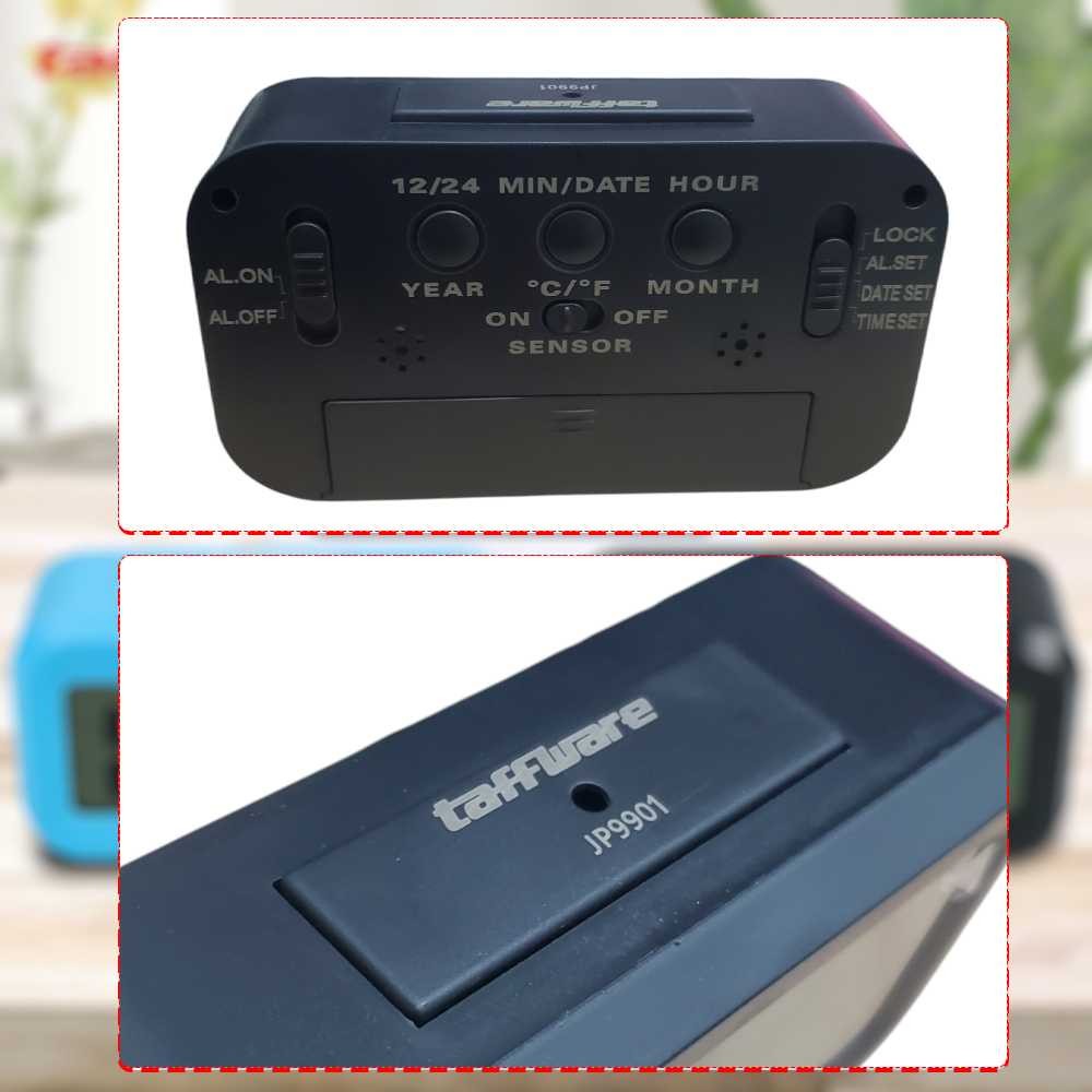 Jual Taffware Fanju Jam LCD Digital Clock with Alarm - JP9901 | Shopee ...