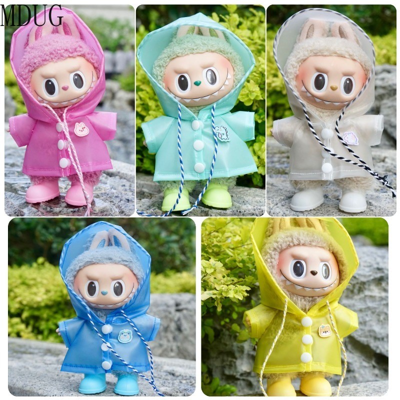 Jual Collection Of Raincoats For Ropa Labubu Doll Clothes Exquisite ...