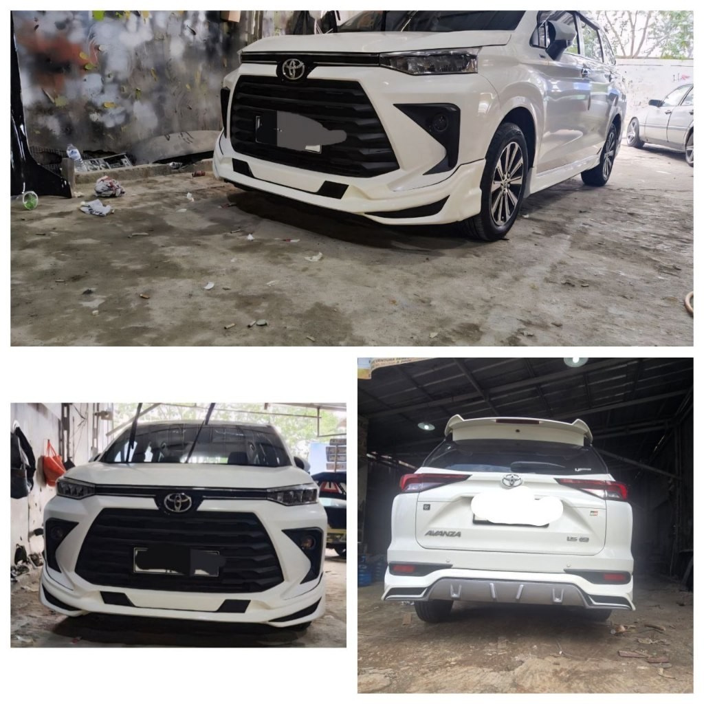 Jual BODYKIT all new avanza 2022-2025 body kit avanza bodikit afansa ...