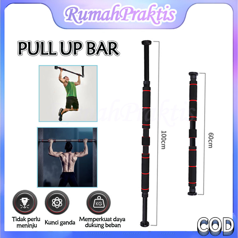 Jual chinning alat fitness olahraga rumah/chin up/doorway door bar/iron ...