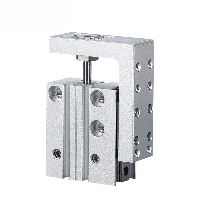 Jual MXH6 MXH10 MXH16 MXH20 Rail Cylinder SMC Type Precision Pneumatic ...