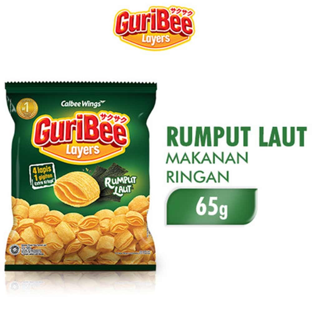 Jual GURIBEE SNACK RUMPUT LAUT 65g | Shopee Indonesia