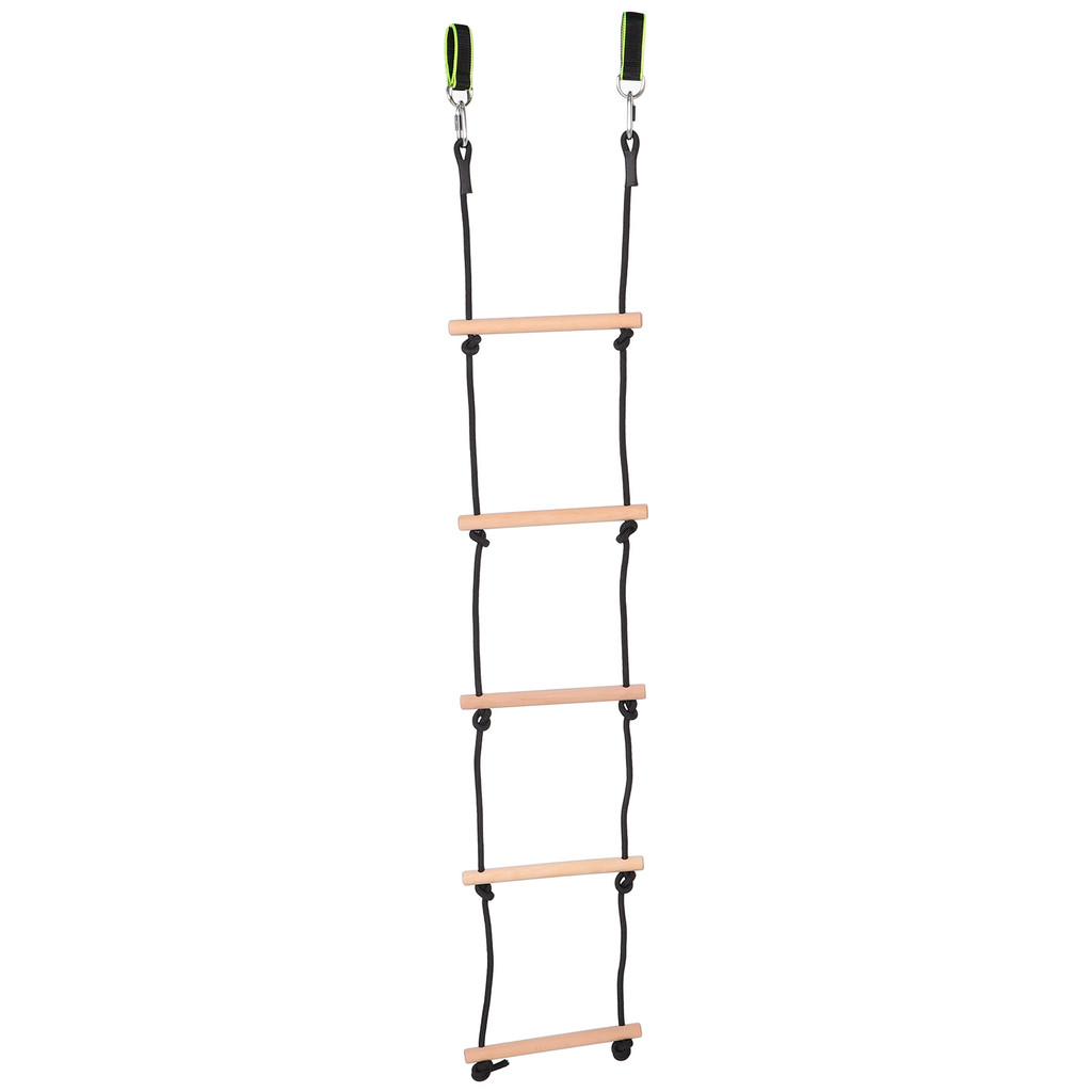 Jual Wooden Climbing Frame Rope Ladder Playset Outdoor Playground ...