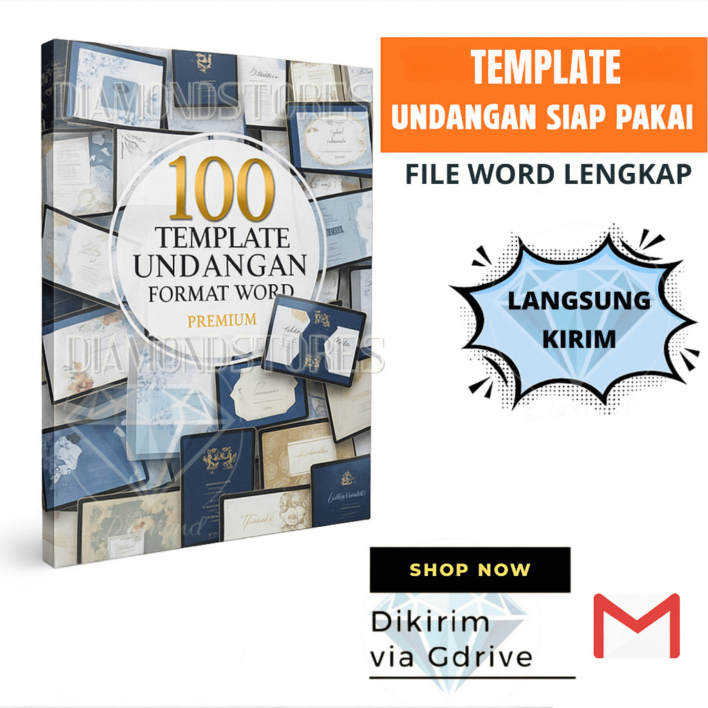Jual Template Undangan Berbagai Acara - format word | Shopee Indonesia