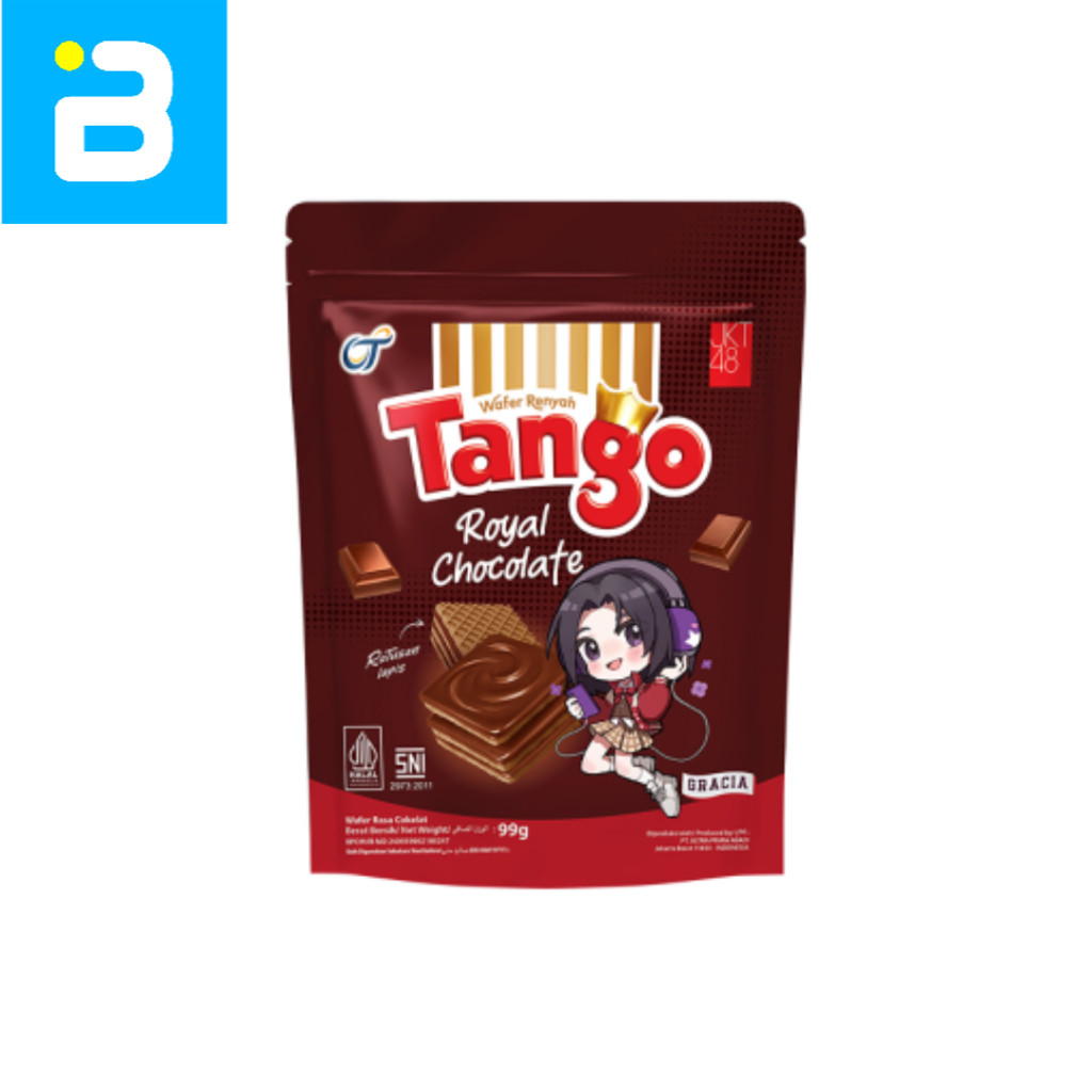 Jual Tango Wafer Resealable Zip Lock Chocolate 99G | Shopee Indonesia