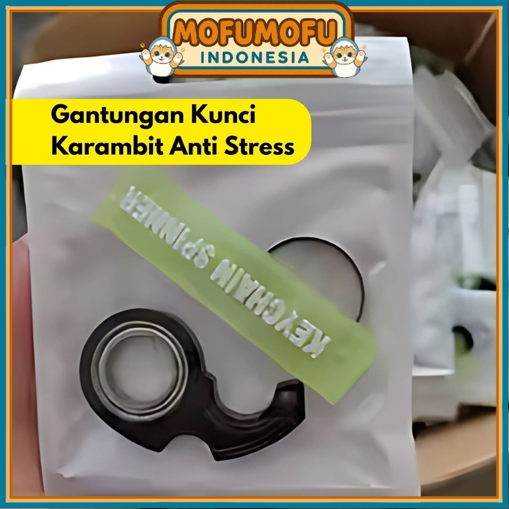 Jual Keyrambit Fidget Spinner BR208 Stress Karambit Kunci Gantungan ...