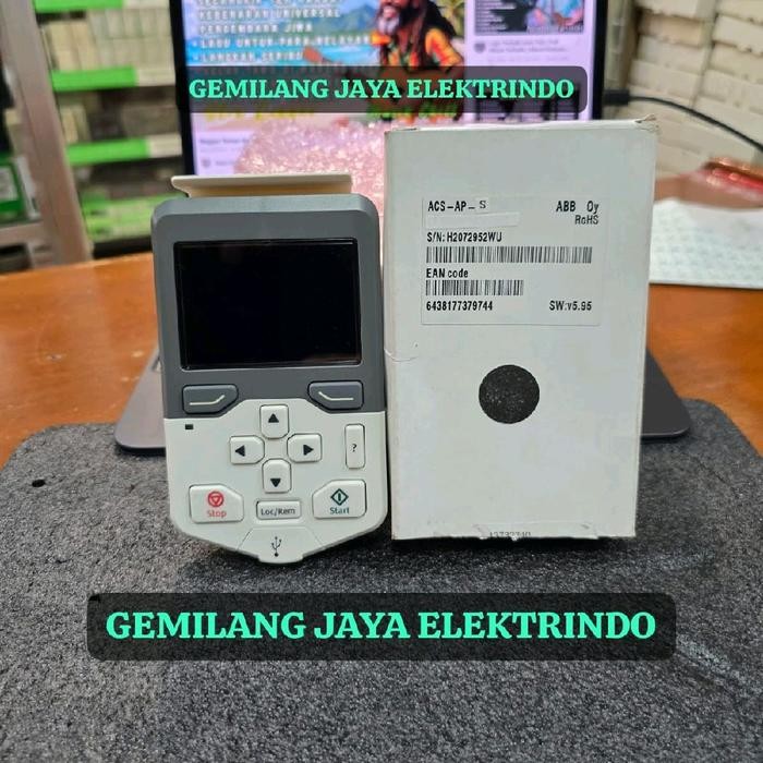 Jual KEYPED INVERTER ABB ACS-AP-S OPERATOR CONTROL PANEL KEYPAD ACS180 ...