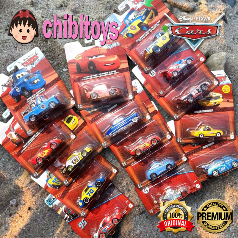 Jual Disney Pixar Cars Mix Varian Diecast Lightning McQueen Mater Doc ...