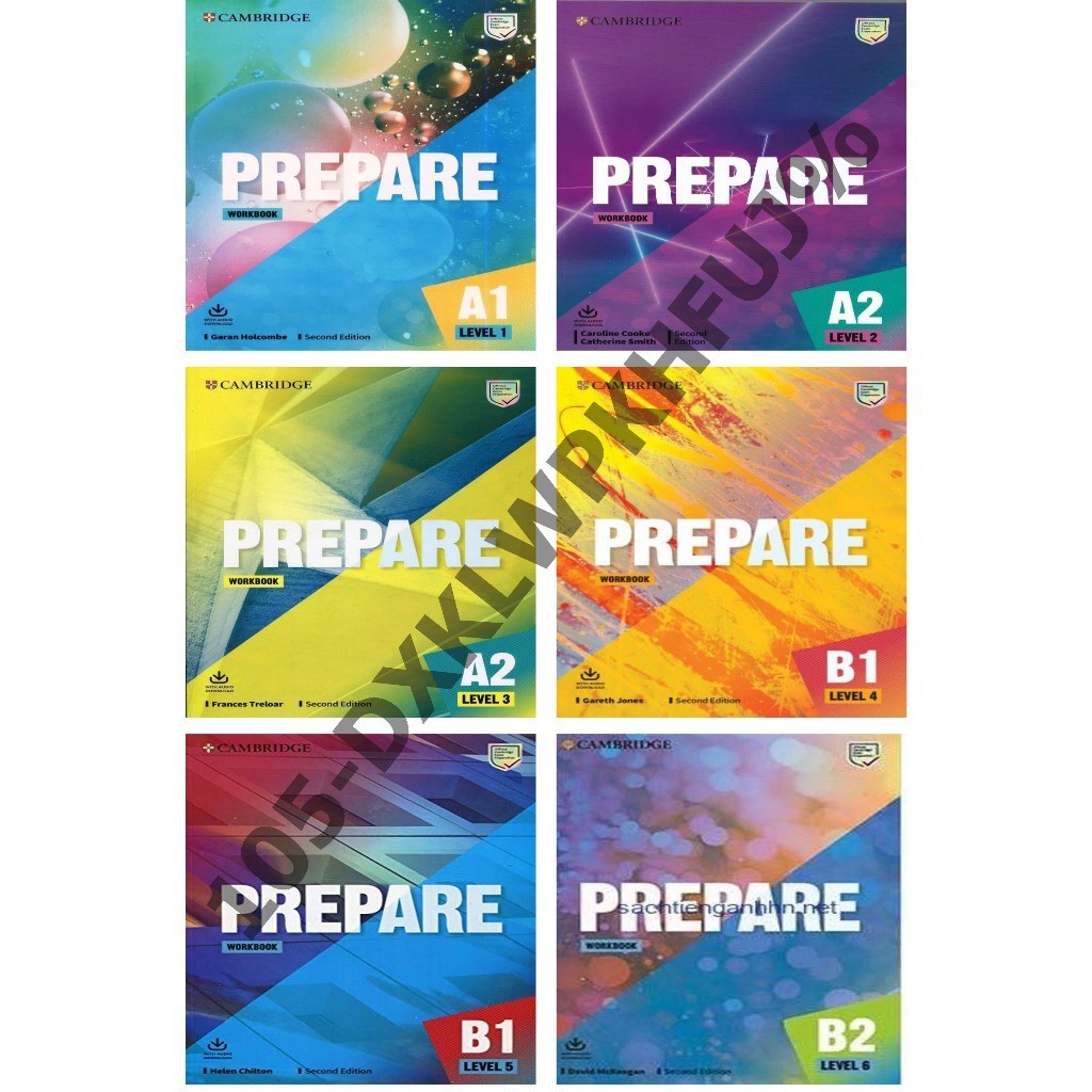 Jual Black & White / Prepare Workbook A1 Level 1 / A2 Level 2 / A2 ...