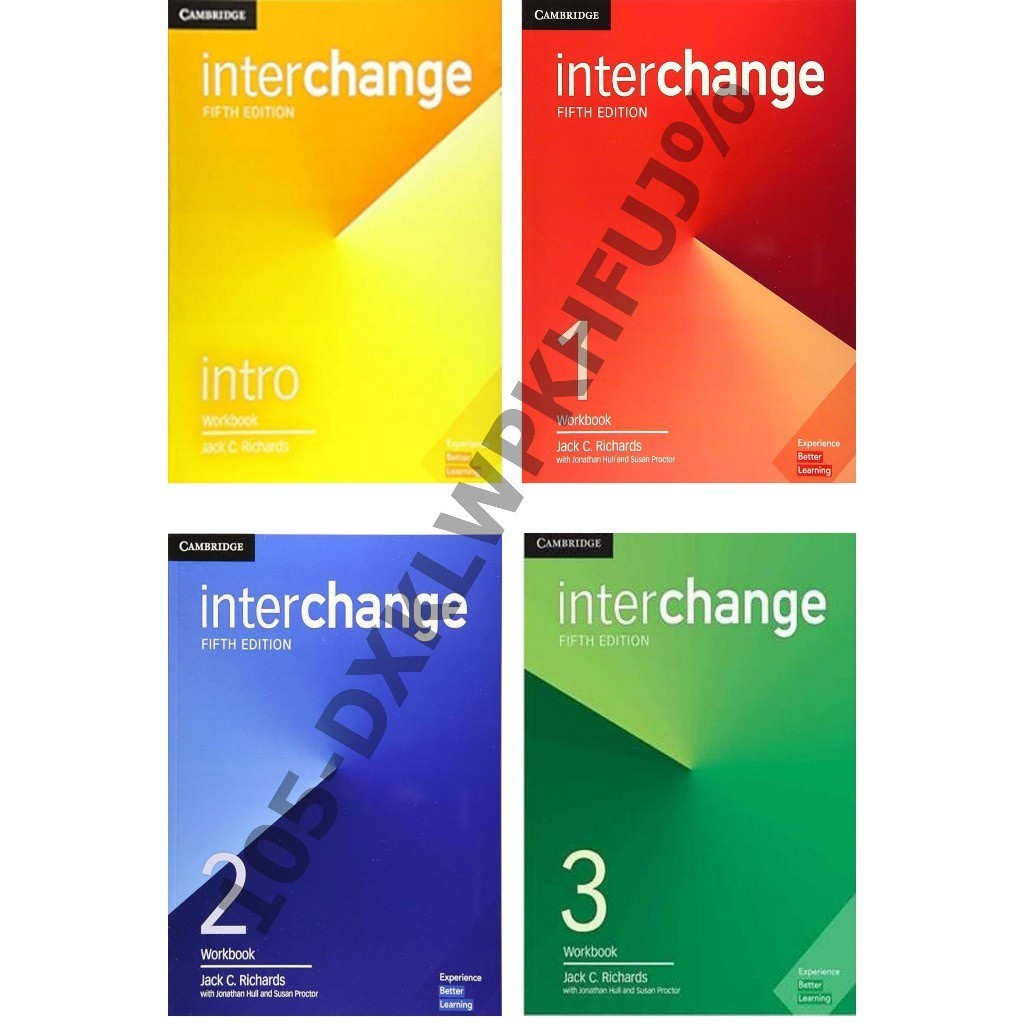 Jual Fifth Edition / Interchange Workbook Intro-1-2-3 / Black White ...