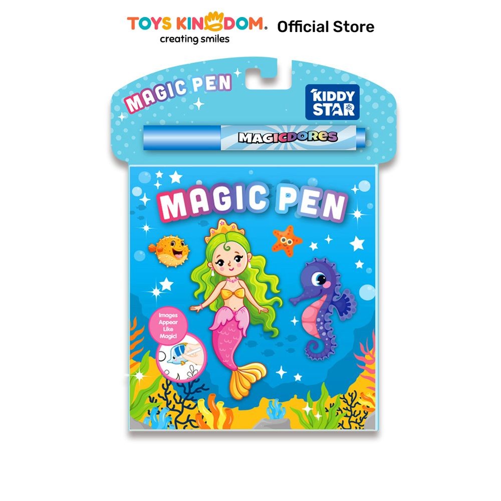 Jual Toys Kingdom Kiddy Star Magic Book Mermaid - Biru Seni Gambar Buku ...