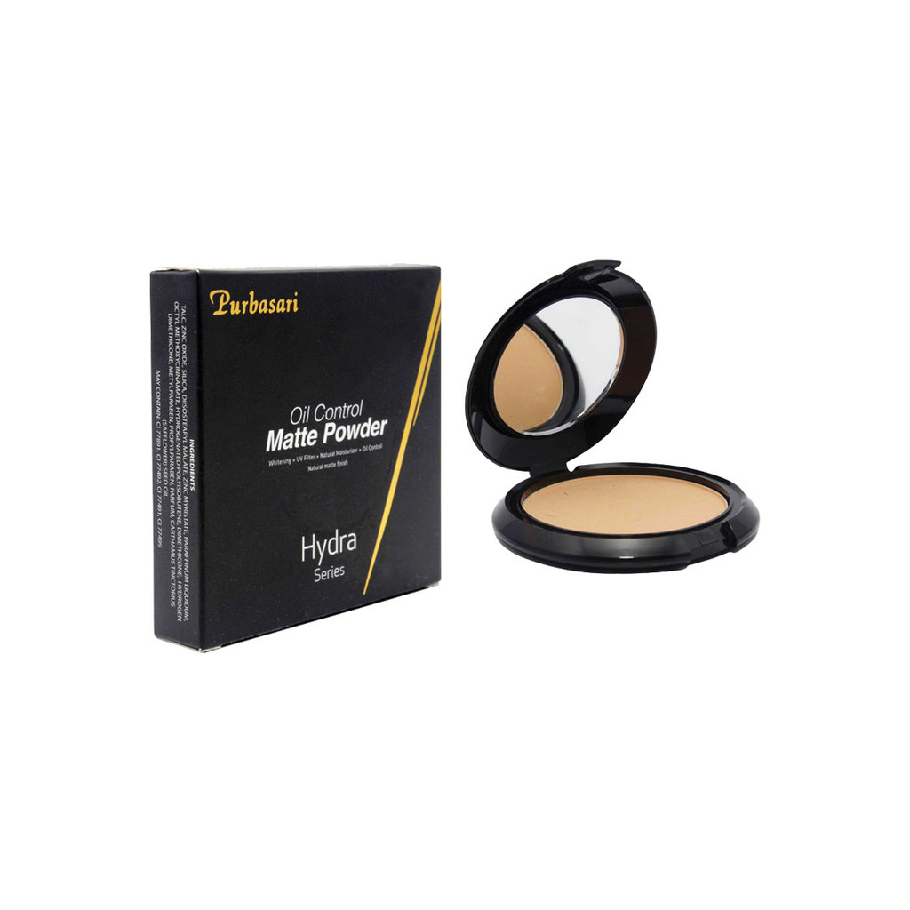 Jual PURBASARI MATTE POWDER HYDRA SERIES NATURAL 12g | Shopee Indonesia