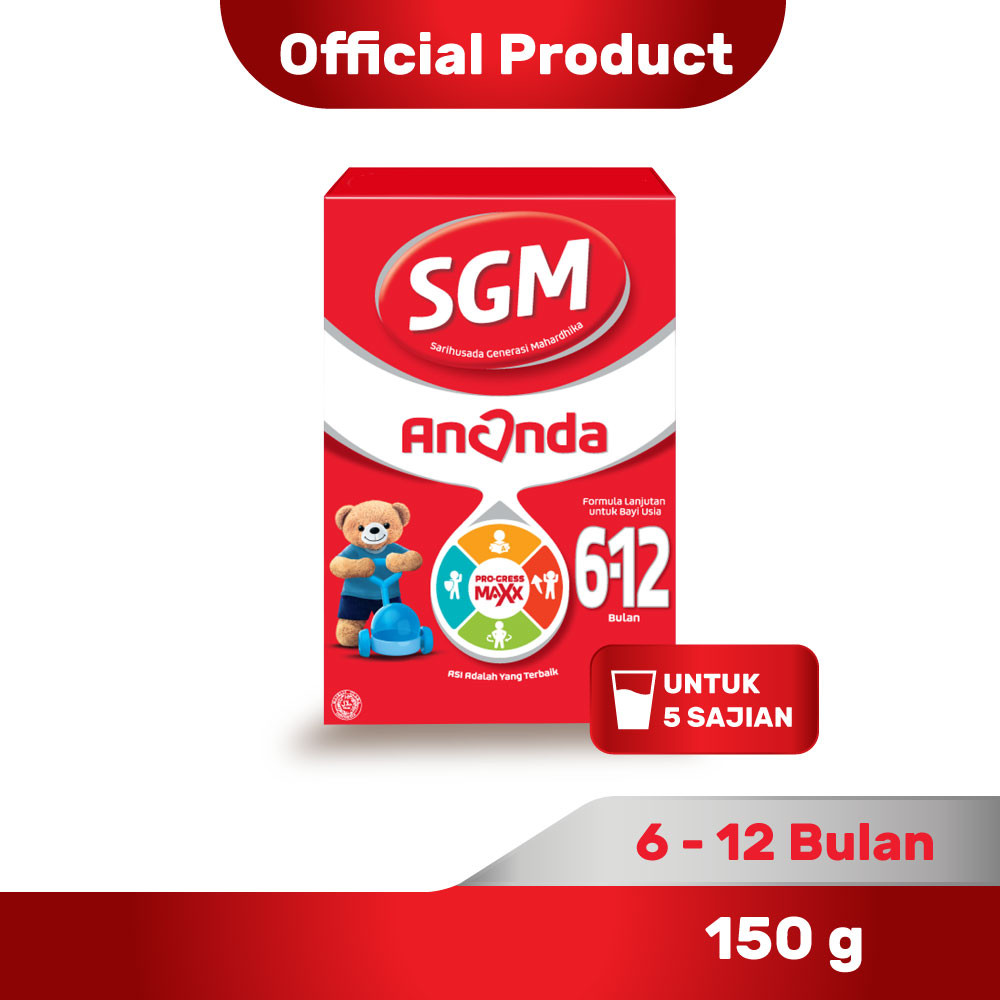 Jual SGM ANANDA 2 FORMULA BAYI BUBUK 6 -12 BULAN 150g | Shopee Indonesia