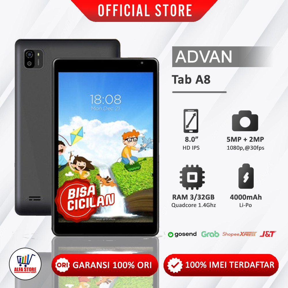Jual Advan tablet advan tab belajar advan tab xtab ram 4/64Gb advan tab ...