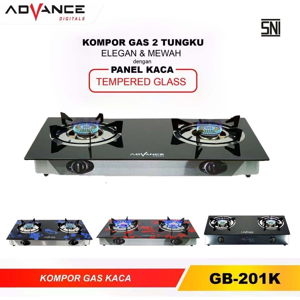 Jual Advance Kompor gas 2 Tungku/Kompor Portable Gas-2In1/2 Fungsi(Gas ...