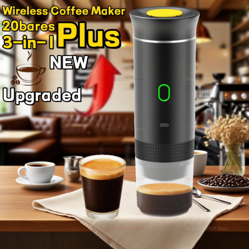 Jual Electric Coffee Machine Travel Handy 3 In1 Espresso Portable ...