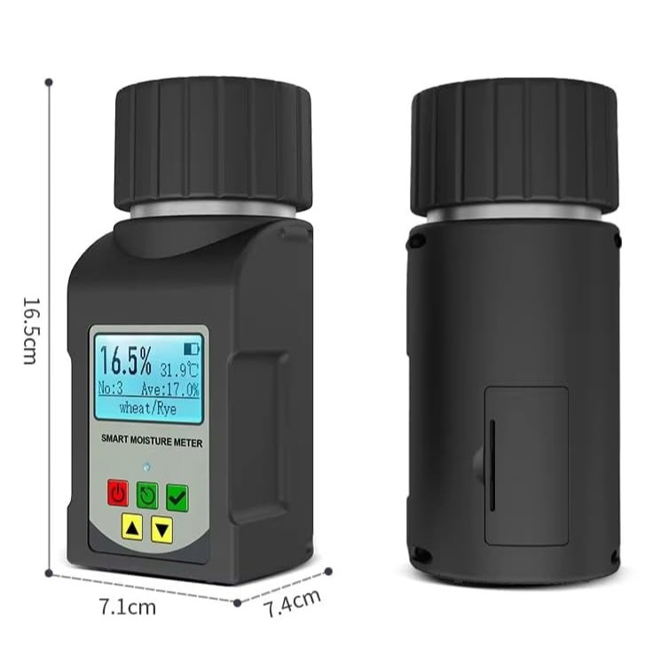 Jual Smart Digital Grain Moisture Meter Humidity Tester for 25 Kinds ...