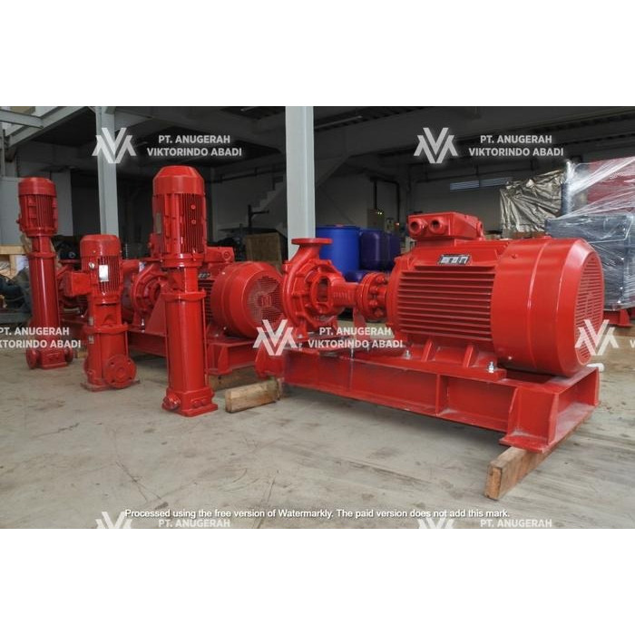 Jual Pompa Hydrant Fire Fighting Pump Diesel Motor With Control Panel ...