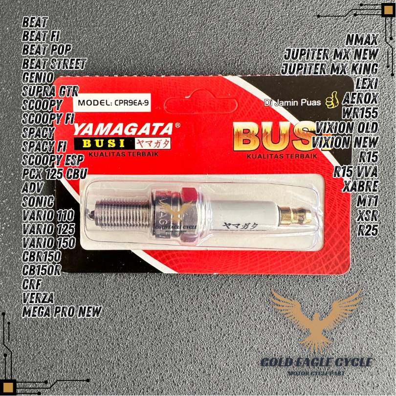 Jual BUSI IRIDIUM POWER CPR9EA-9 BEAT FI POP ESP SCOOPY FI ESP VARIO ...