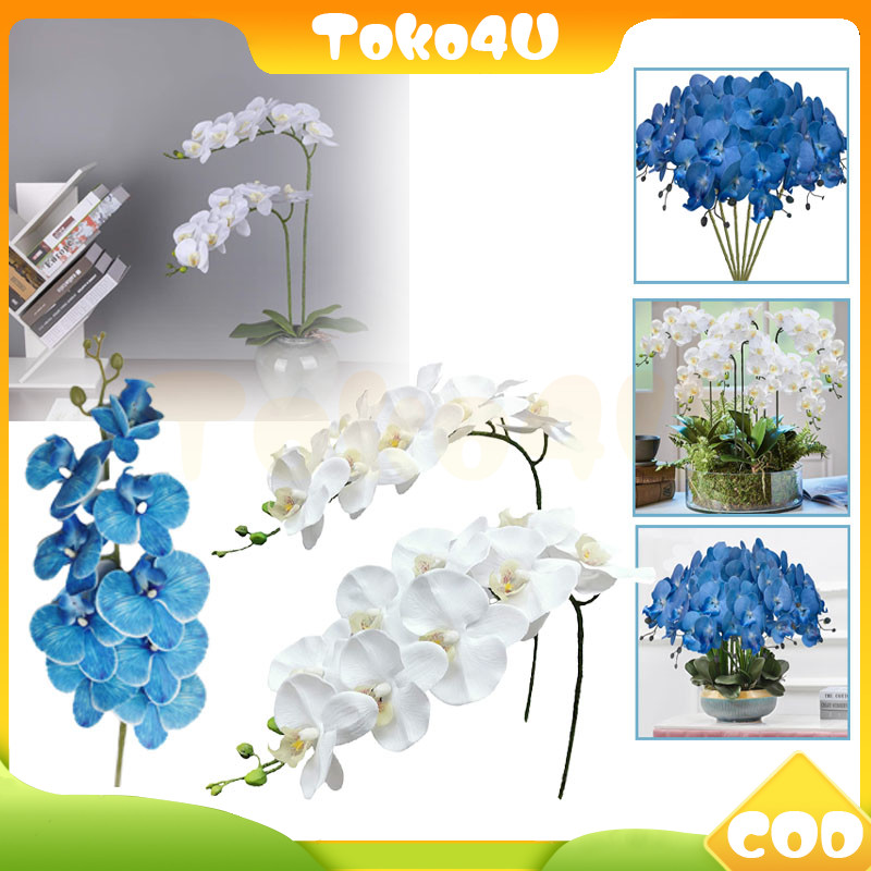 Jual latex artificial dekorasi orchid/ bunga dekorasi / bunga anggrek ...