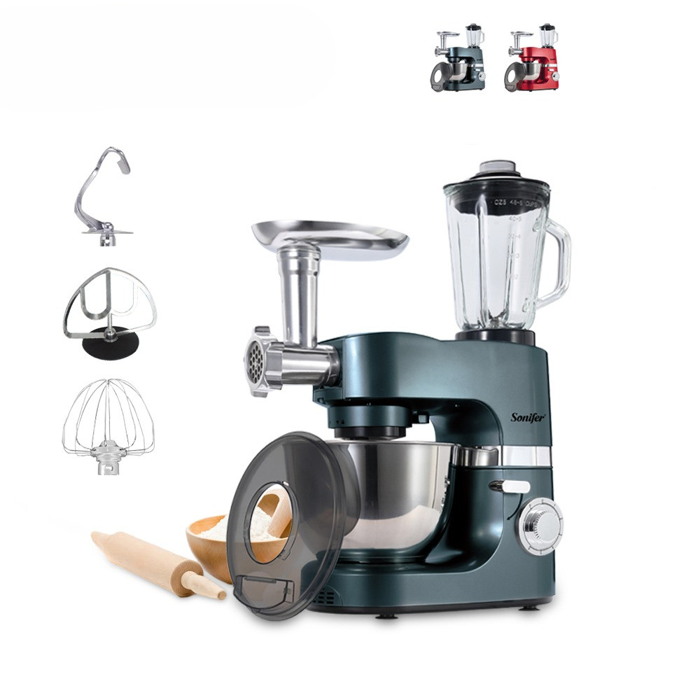 Jual All-in-One 3-in-1 Stand Mixer with Full Metal Gears, 7L Bowl ...