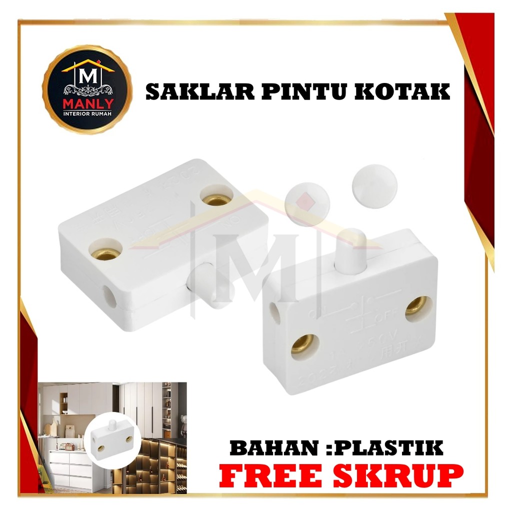 Jual Saklar Lampu Switch Lampu Lemari Closet Wardrobe Light Automatic ...