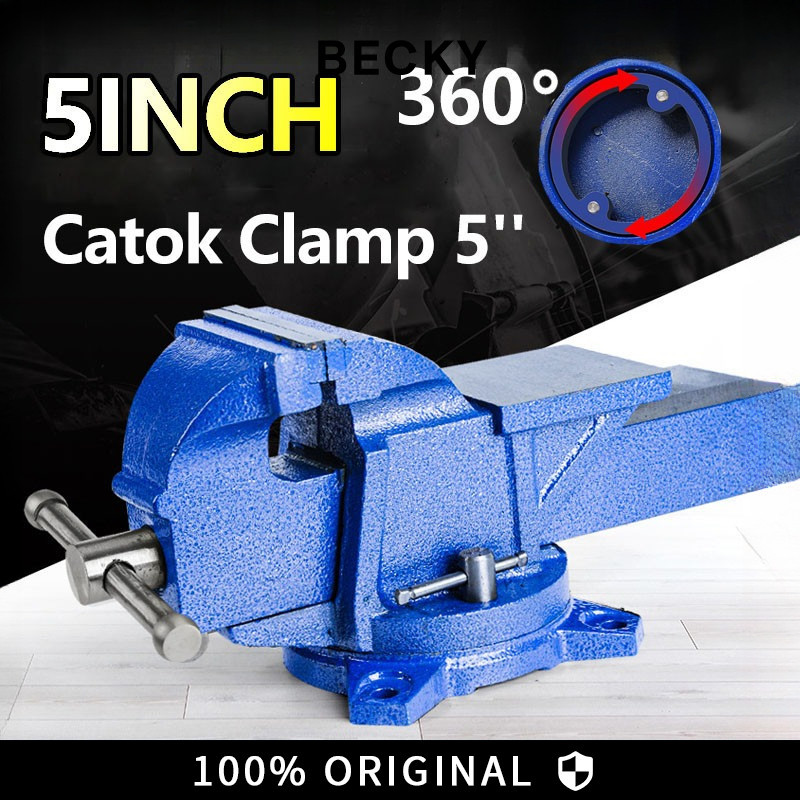 Jual 【Ready stok】BECKY Catok Clamp 5'' / catok paron / Ragum Klem ...