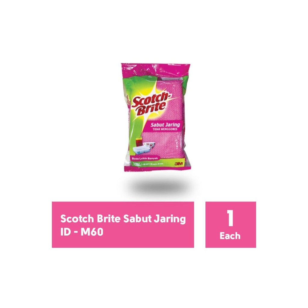 Jual SCOTCH BRITE SABUT JARING ID-M60 | Shopee Indonesia