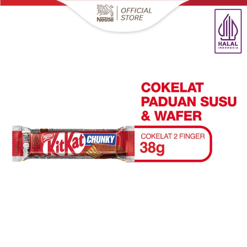 Jual KIT KAT CHOCOLATE CHUNKY 38g | Shopee Indonesia
