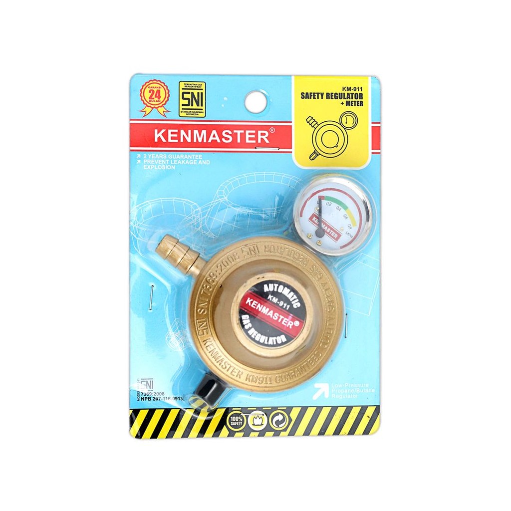 Jual KENMASTER SAFETY REGULATOR+METER KM-911 3005-002-02 | Shopee Indonesia