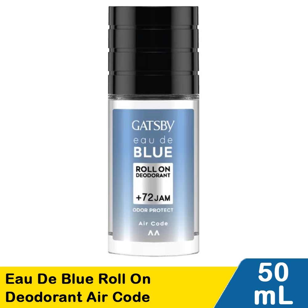 Jual GATSBY EAU DE BLUE ROLL ON DEODORANT AIR CODE 50mL | Shopee Indonesia