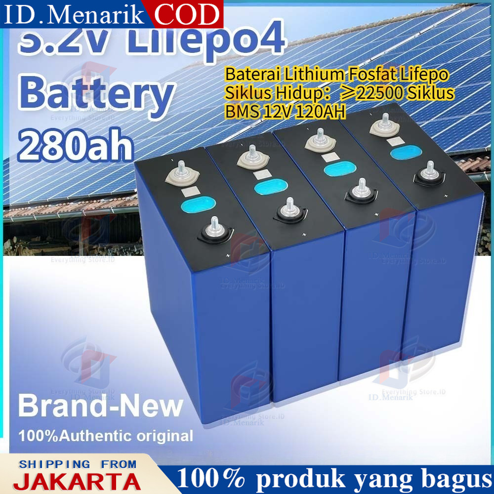 Jual CATL 280ah/120ah Lithium Large Single Lithium Iron Phosphate ...