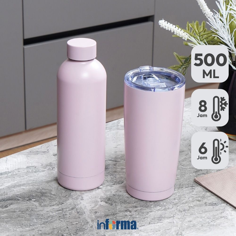 Jual Informa Appetite Set Botol Minum Vacuum Flask Sachi Stainless ...