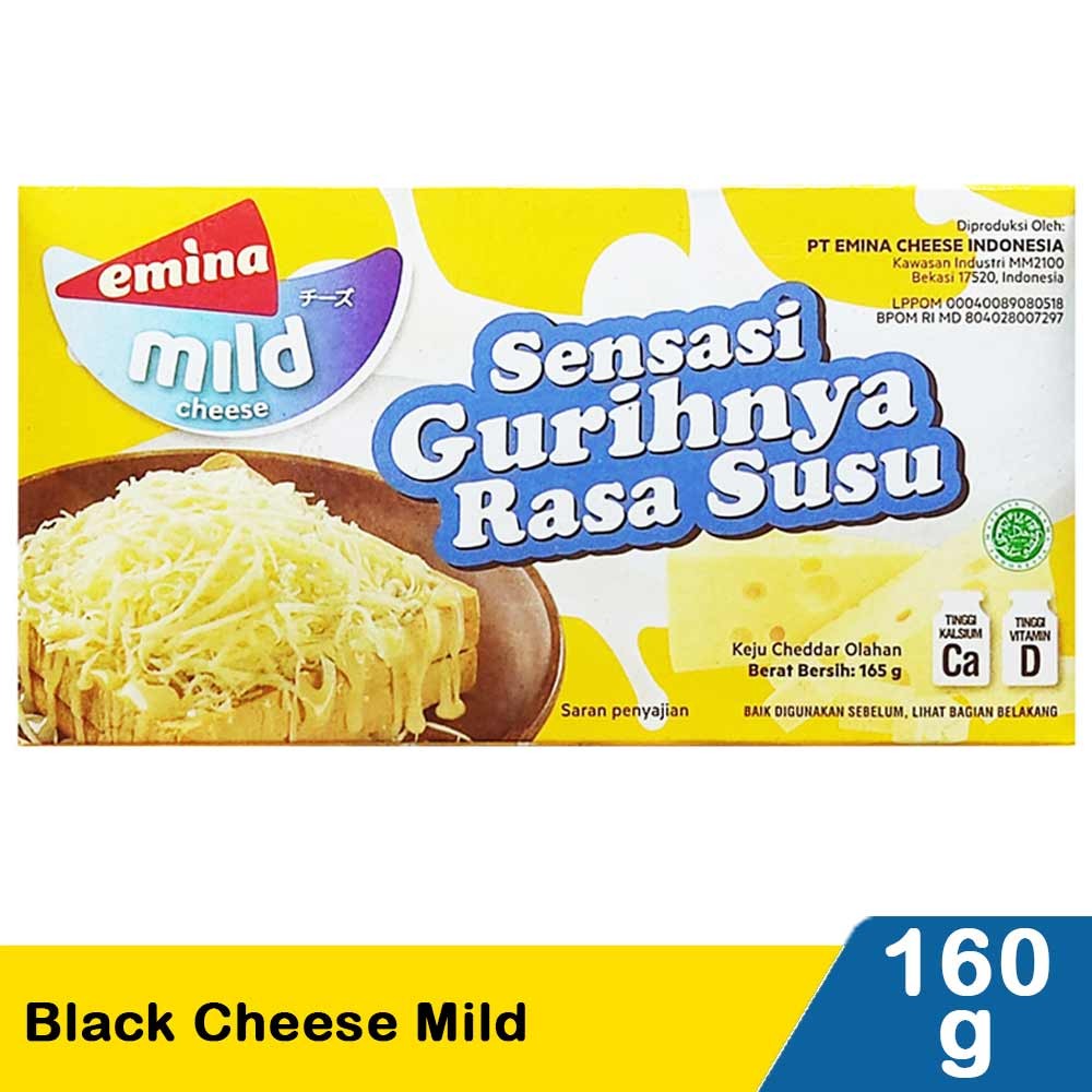 Jual EMINA BLOCK CHEESE MILD 160g | Shopee Indonesia