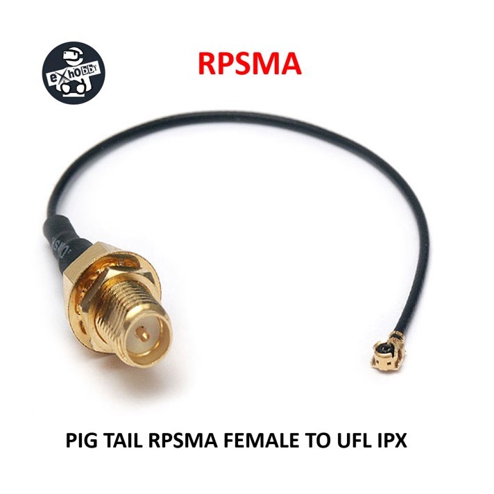 Jual Pigtail RPSMA Female to UFL IPX IPEX Konektor Adapter 10 cm / 15 ...