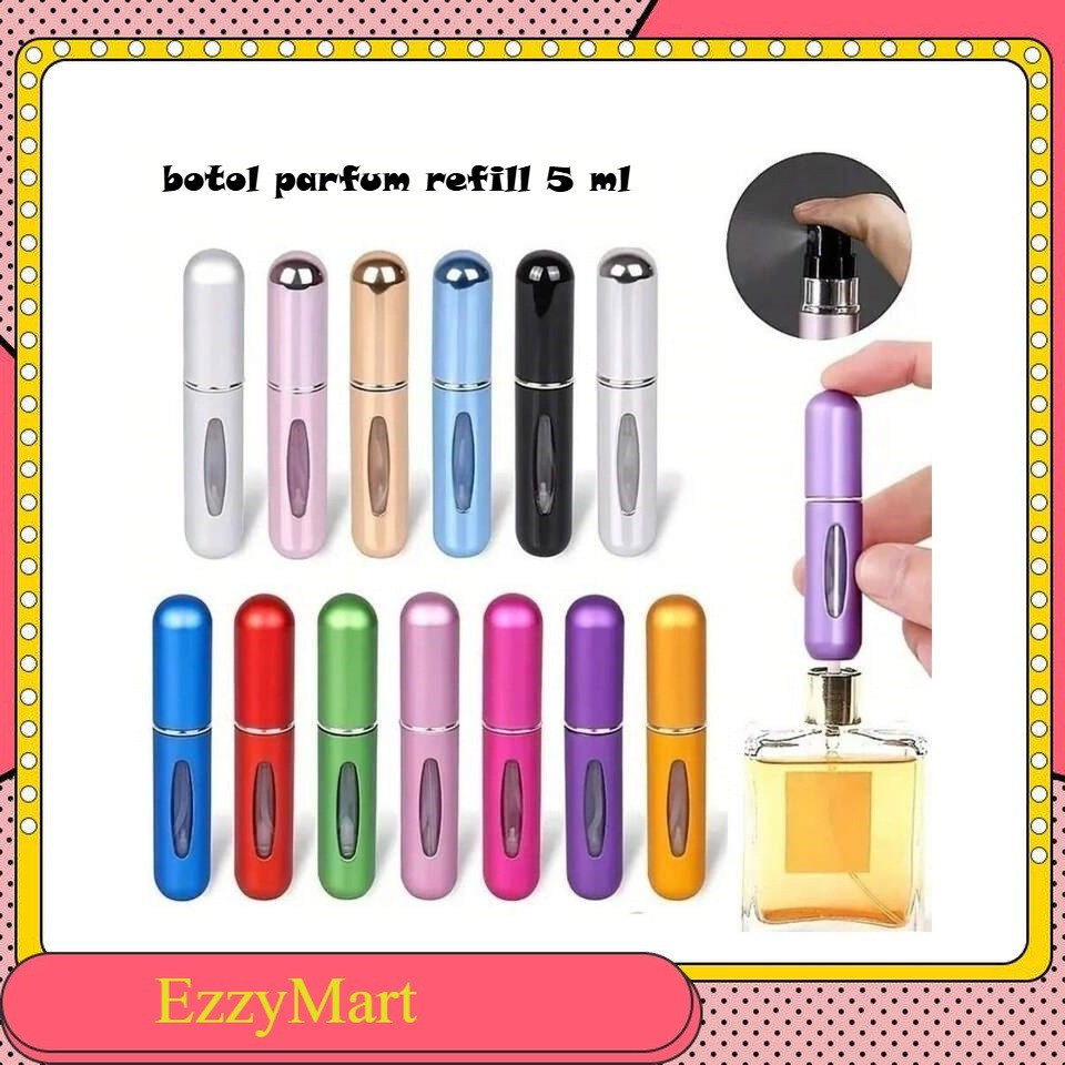 Jual Ezzymart - F3 Botol parfum mini 5ml botol parfum refill 5 ml botol ...