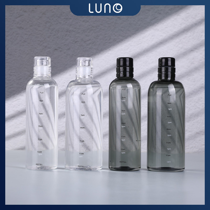 Jual LUNO Botol Minum Portable Polos Bening Transparan Kuat, Tebal ...