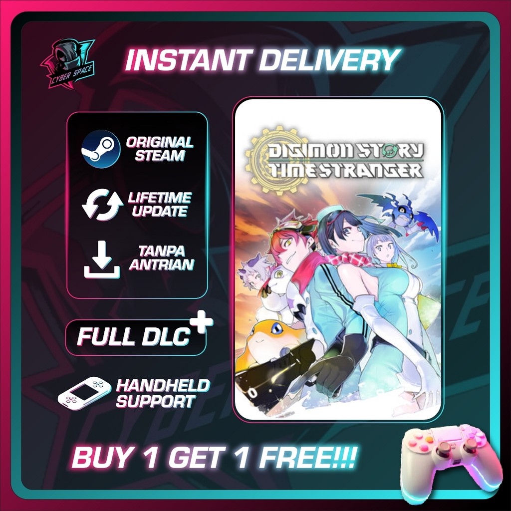 Jual [BONUS 1 GAME] Digimon Story Time Stranger PC Original / Main Akun ...