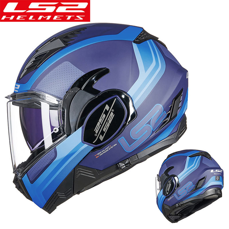 Jual LS2 Valiant II Motorcycle Helmet ls2 FF900 flip up helmets dual ...