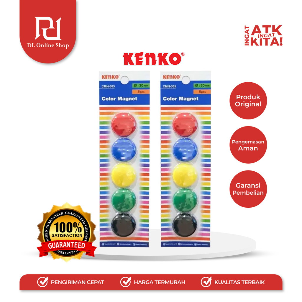 Jual KENKO COLOR MAGNET 30mm CMN-305 (1SET) | Shopee Indonesia