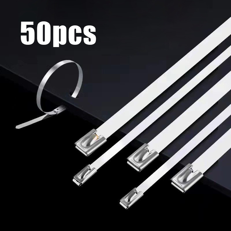 Jual 50pcs Cable Tie Stainless Cable Ties Stainless Dengan Kuat Tis ...