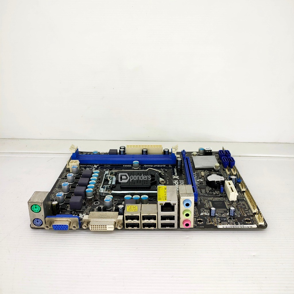 Jual Harga Mainboard Intel ASRock H61 LGA 1155 DDR3 Support Gen3 ...