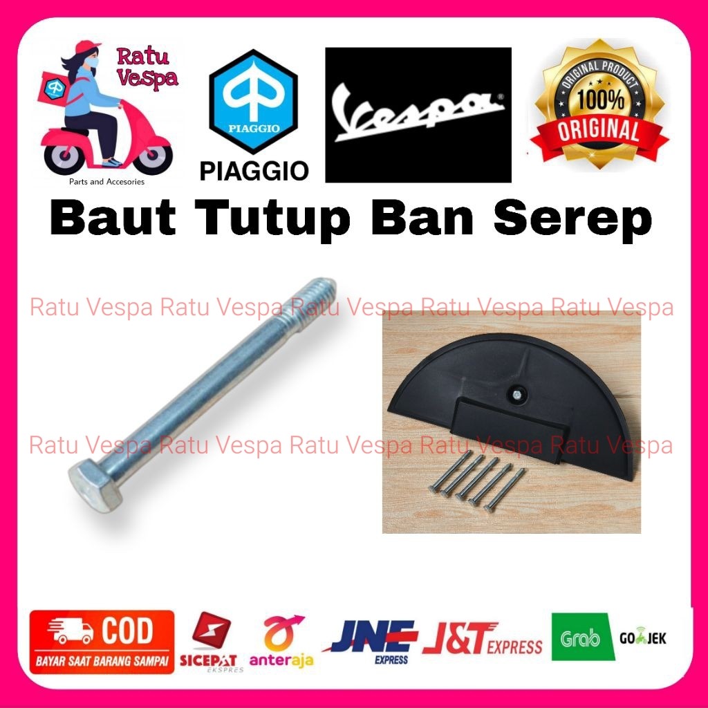 Jual Baut Tutup Cover Ban Serep Vespa PX EXCLUSIVE PS SPARTAN EXCEL ...