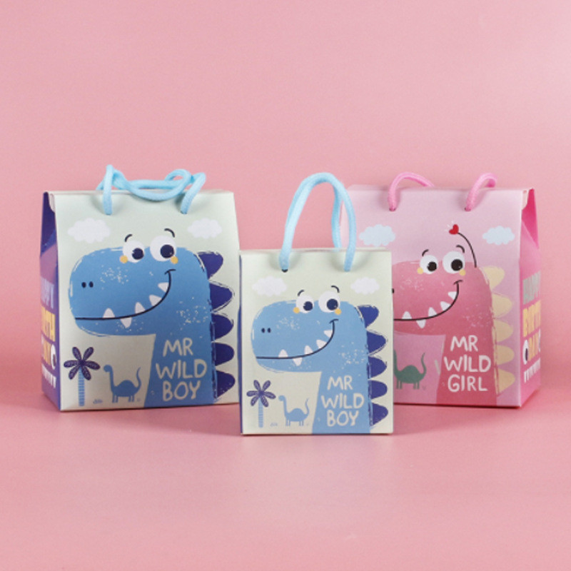 Jual (Delin) Kotak Souvenir Snack Kado Anak UlangTahun Kecil Gable Box ...