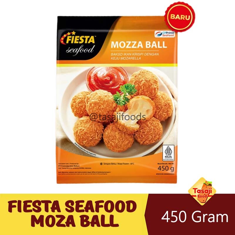 Jual Fiesta Seafood Moza Ball Bakso Ikan Isi Keju 450 Gram | Shopee ...