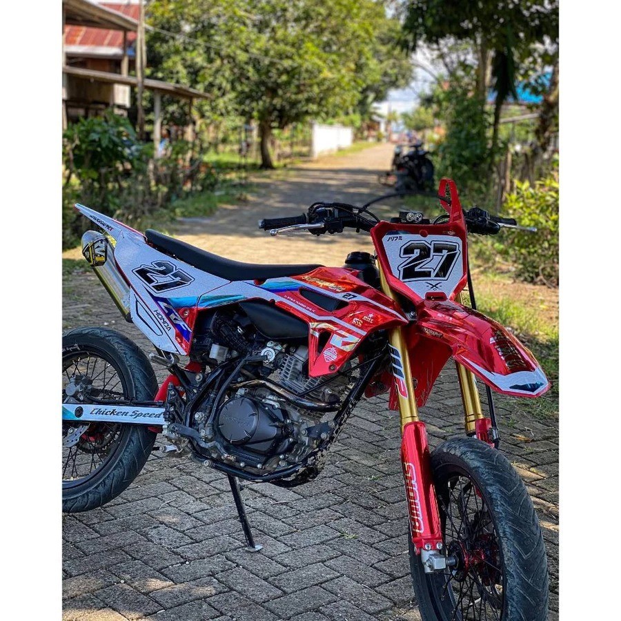 Jual Decal Stiker CRF450-Dtracker-WR155/klx gordon/CRF /KLX BF full ...
