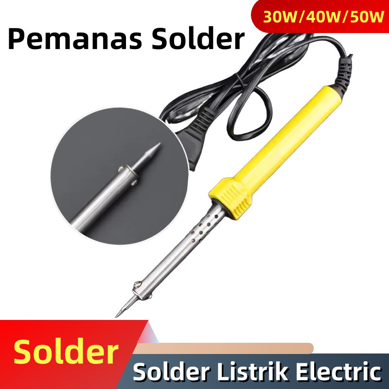 Jual Solder Listrik electric solder solder panas 30W/40W/50W pemanas ...