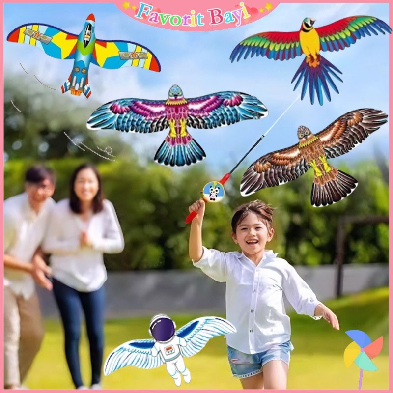 Jual Layang-layang Anak-anak / Layang-layang Pancing Yang Dapat Ditarik ...