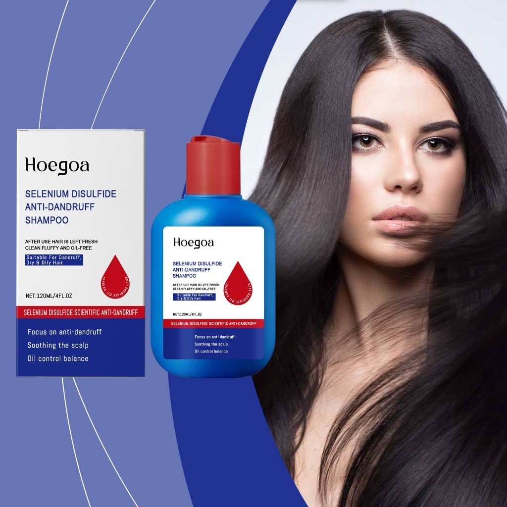 Jual Hoegoa Selenium Sulfide Shampoo 120ml Extra Strength Anti-Dandruff ...