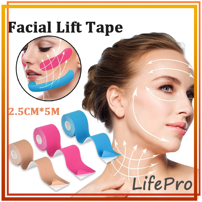 Jual V Shaped Face Lift Tape / Facial Myofascial Lift Tape Shaped Face ...